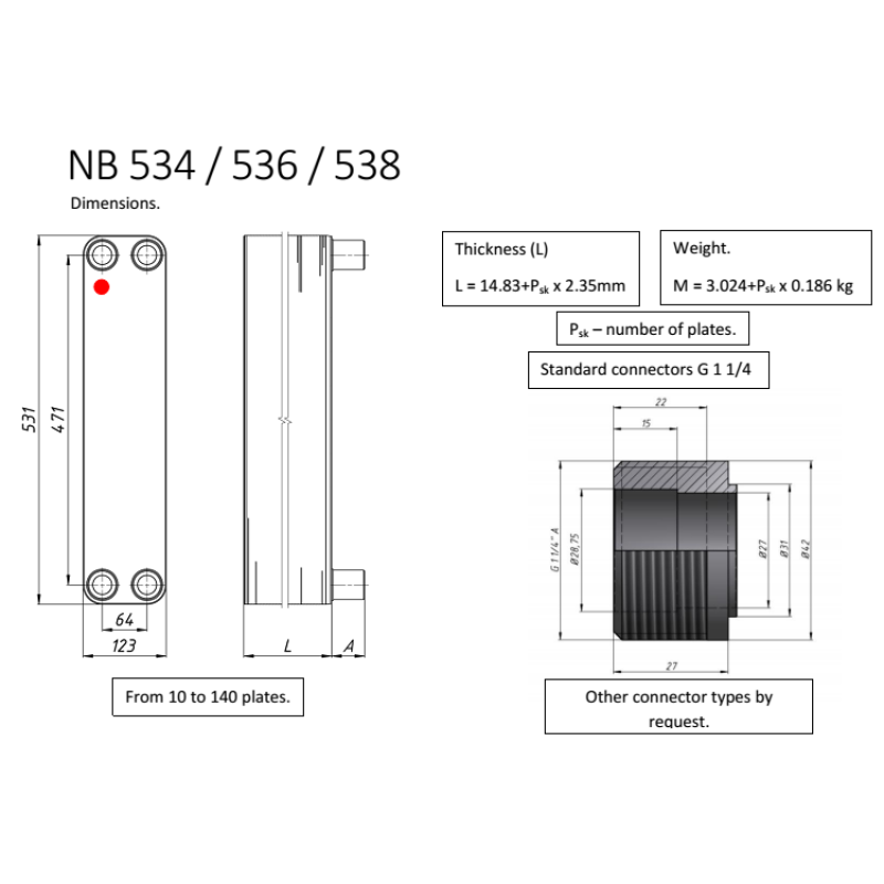 Levyl mm nvaihdin 60 L mm nsiirrin